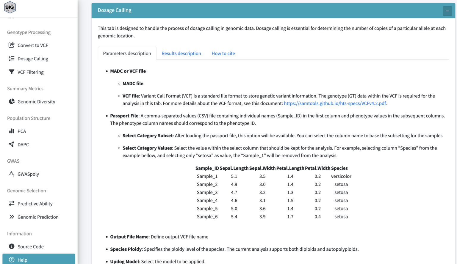 BIGapp – Breeding Insight